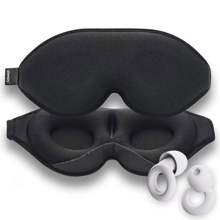 3D Sleep Mask & Earplug Set | ZLEEPY®